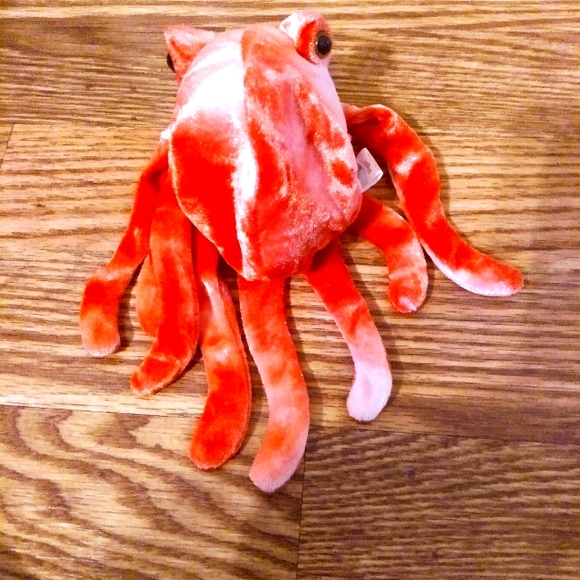 Ty | Toys | Ty Beanie Baby Wiggly The Octopus Plush | Poshmark